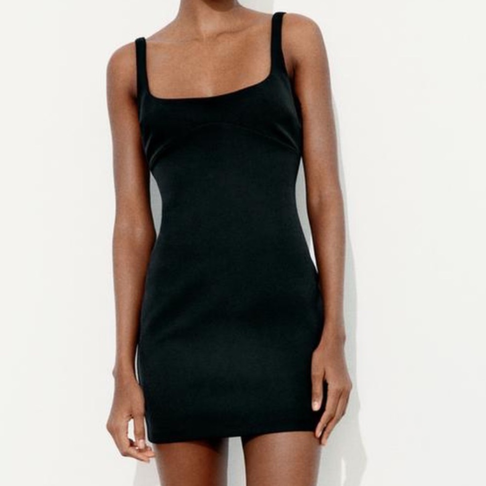 Zara Black Mini Dress - Gem